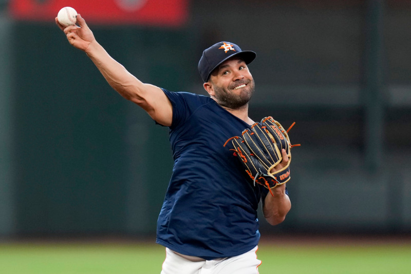 José Altuve hizo su debut en el jardín izquierdo en pretemporada con Astros – El Nuevo Diario ...