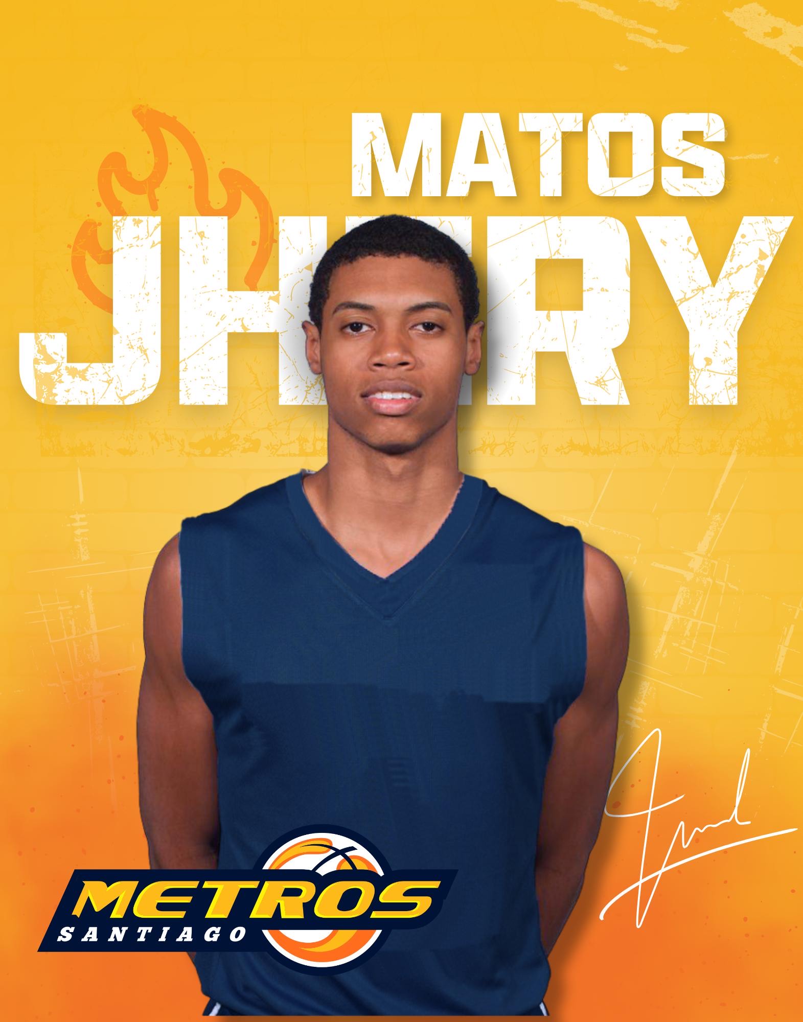 Metros suman poder con la firma de Jhery Matos para la Súper Liga LNB ...