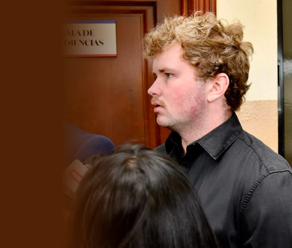 Joshua Riibe dice en la audiencia que la madre de Konanki lo abrazó ...