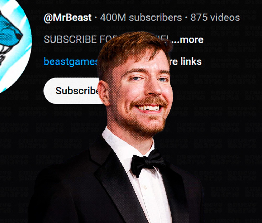 MrBeast se convierte en el primer youtuber en alcanzar los 400 millones ...