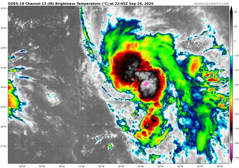 La tormenta Humberto se fortalece en el Atlántico mientras el huracán Gabrielle decrece – El ...