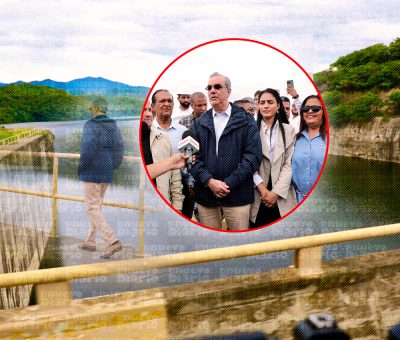 Abinader supervisa niveles de presas de Hatillo, Monción, Taveras y ...